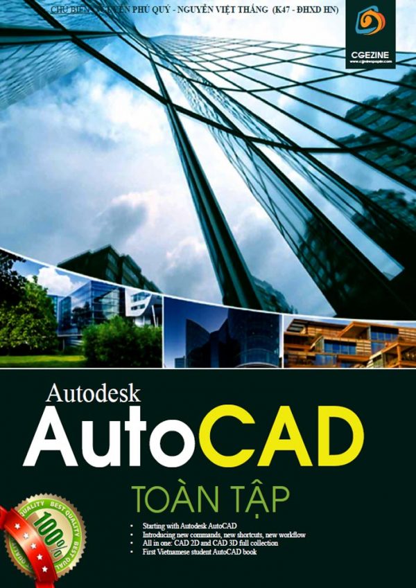 Sách AutoCAD toàn tập - Nguyễn Việt Thắng - ebook pdf